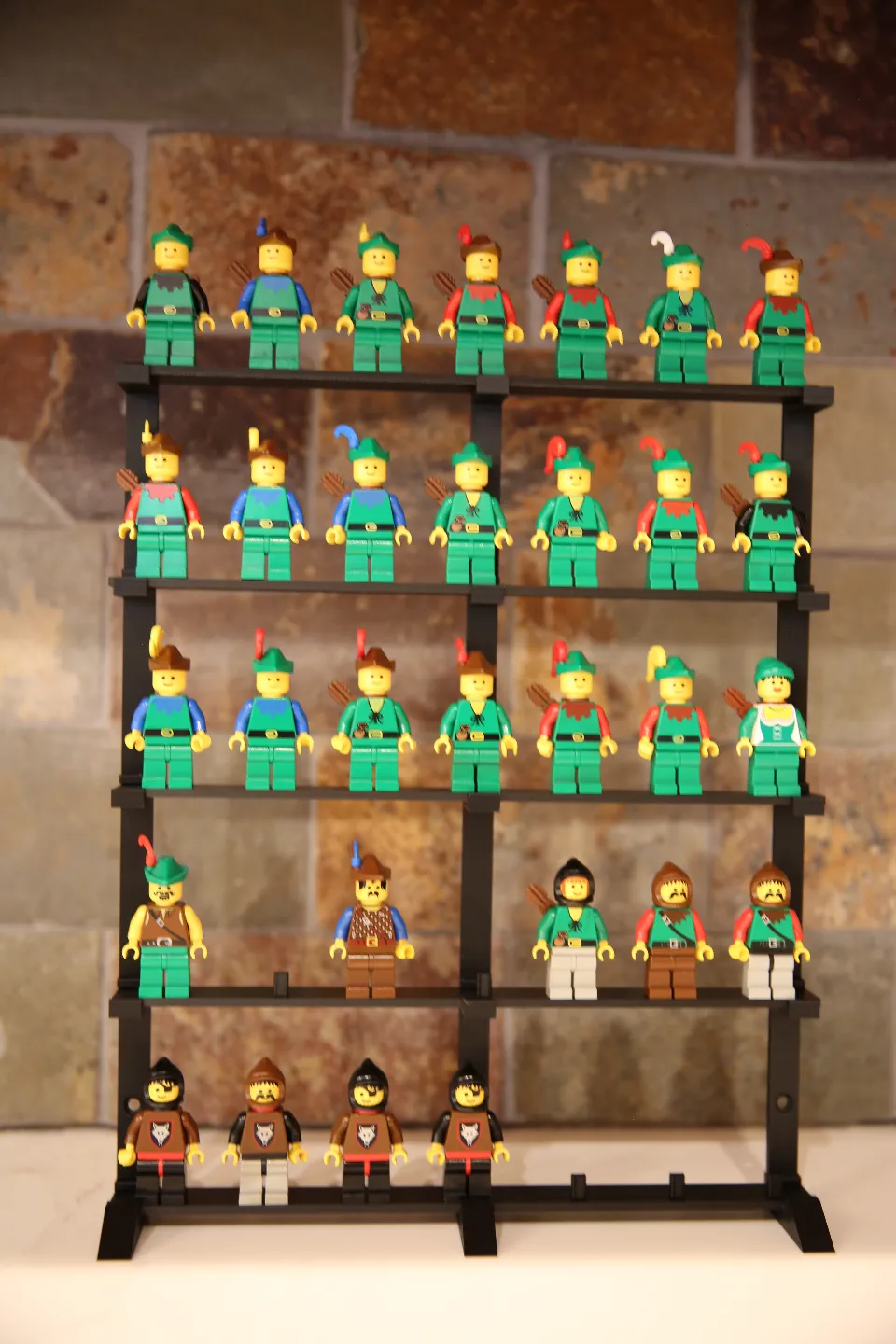 Brick minifig display anti leg crack by heaphopper MakerWorld: Download ...