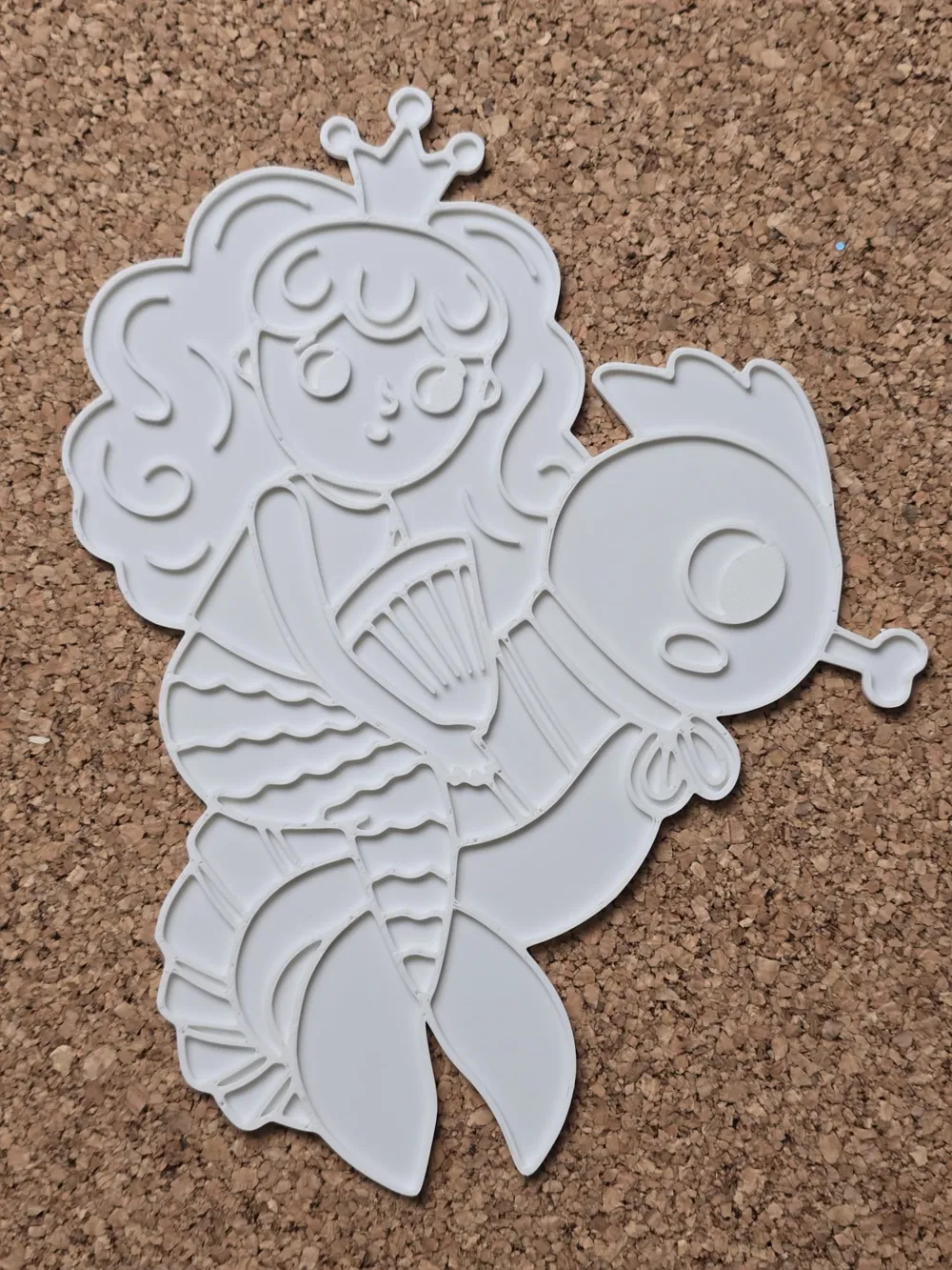 Mermaid Seahorse Coloring by Merilno3D MakerWorld: Download Free 3D Models