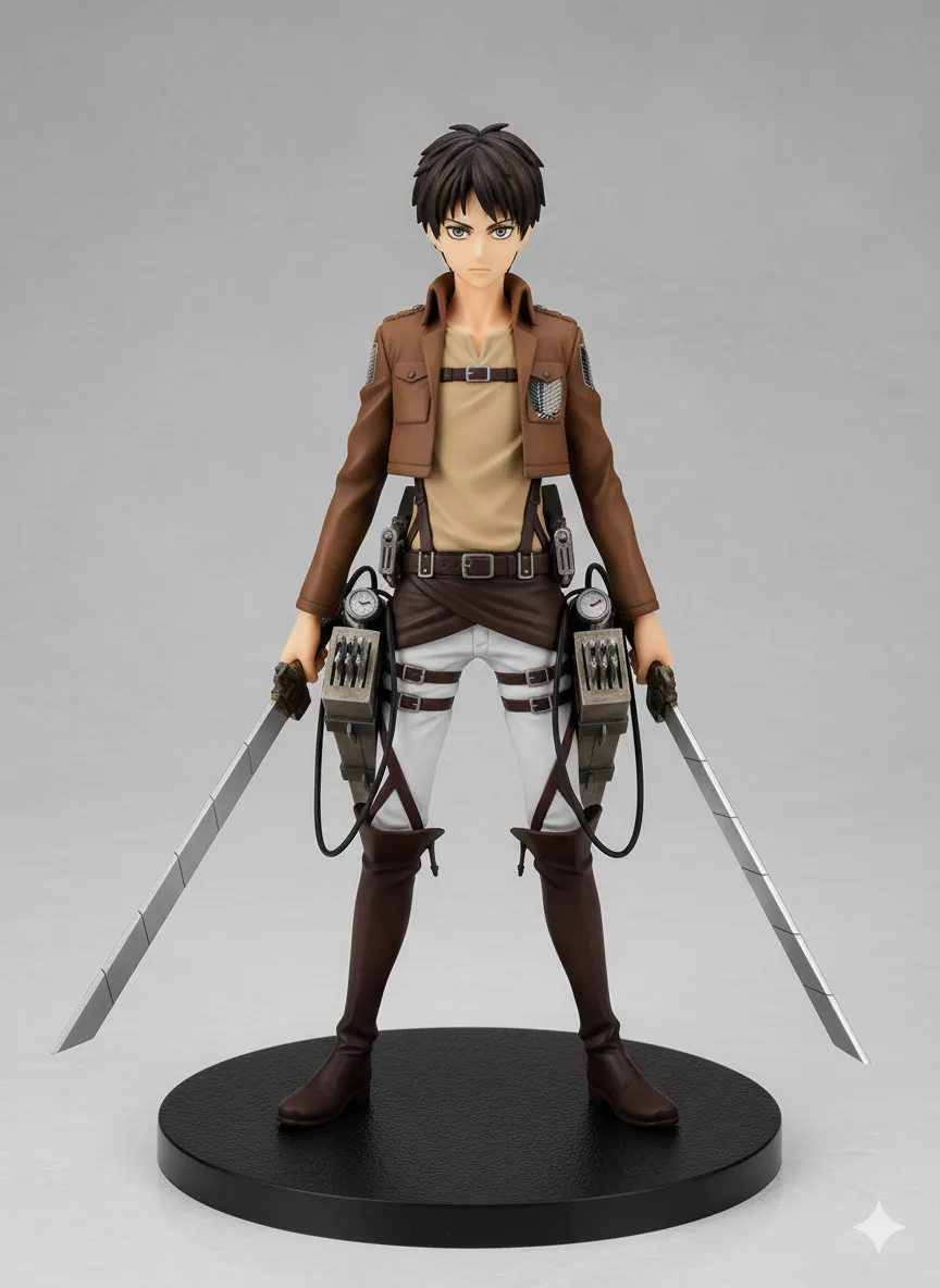 Eren Yeager - Free 3D Print Model - MakerWorld