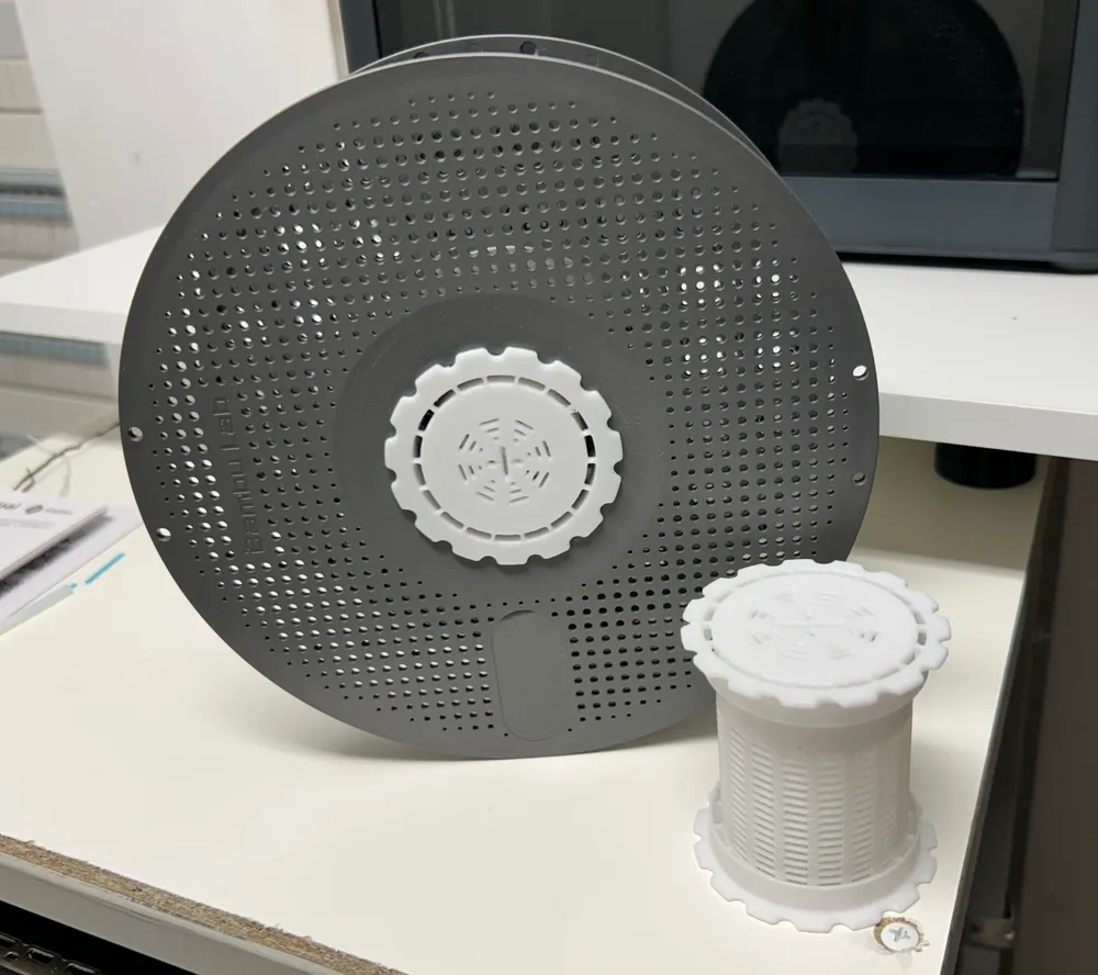 Bambu Lab desiccant holder and spool weight by bimobutila - MakerWorld