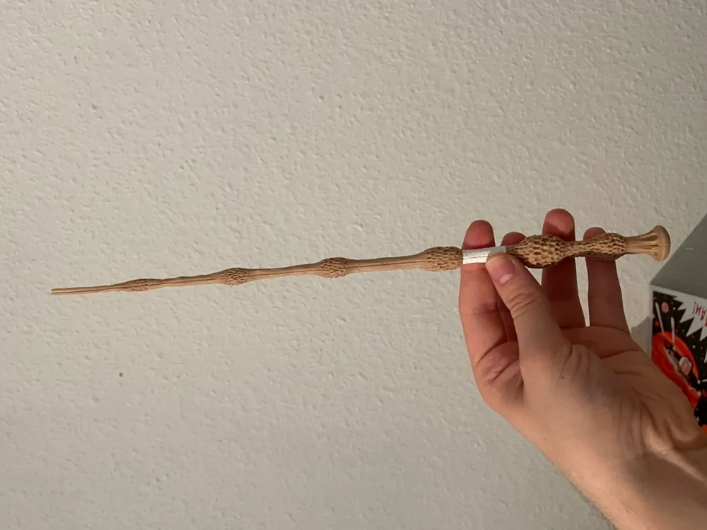 Harry Potter Elder Wand (Horizontal Cut) - Free 3D Print Model - MakerWorld