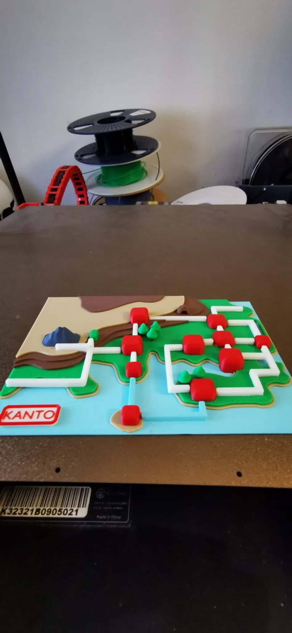 Kanto Pokémon map by Lolly MakerWorld: Download Free 3D Models