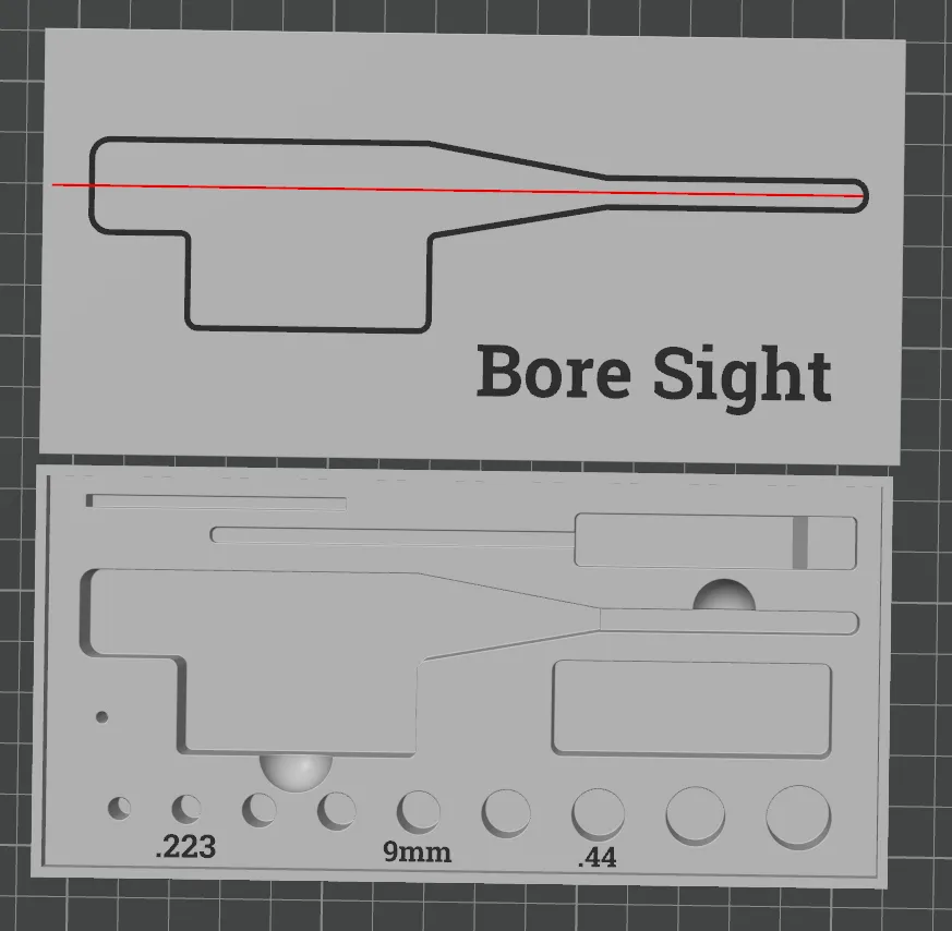 Laser Bore Sight Box by KJ - MakerWorld