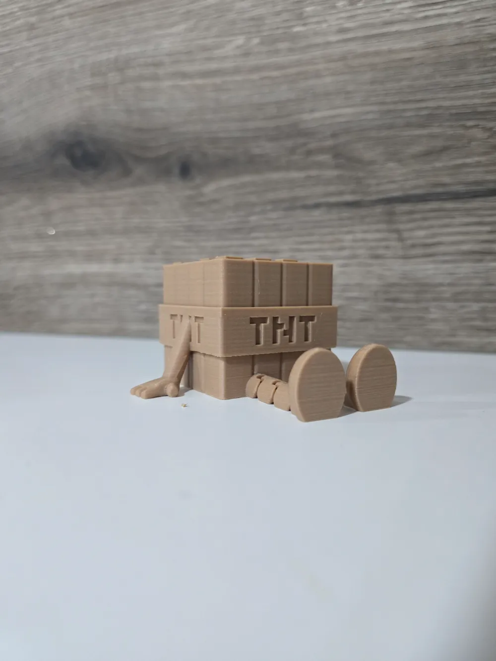 TNT Minecraft - Articulated legs by 3Devil MakerWorld: Download Free 3D ...