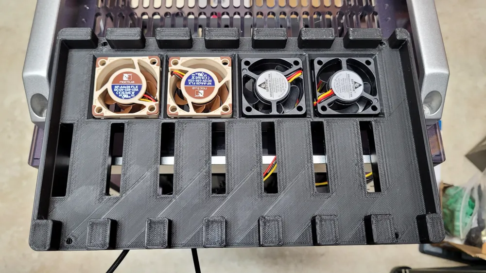 Seven bay NAS shelf for 10 inch mini rack, 3U by RagingRoosevelt ...