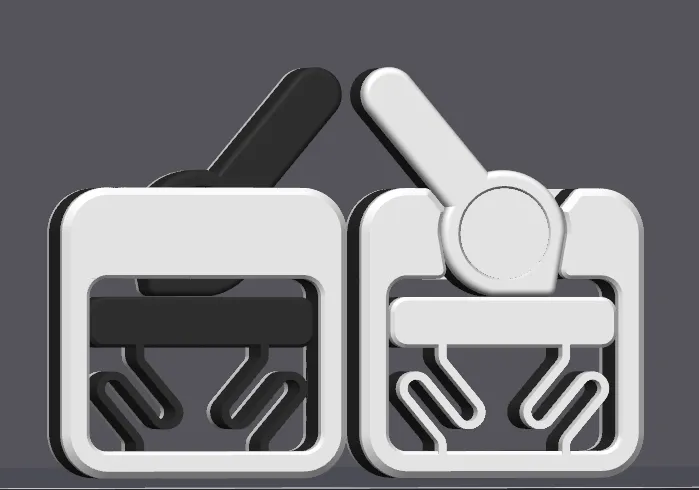 Multicolor Fidget Toggle Switch Remixed by A1 Graphix MakerWorld ...