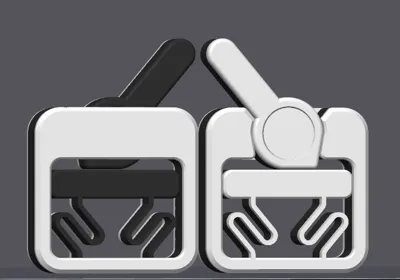 Multicolor Fidget Toggle Switch Remixed by A1 Graphix - MakerWorld