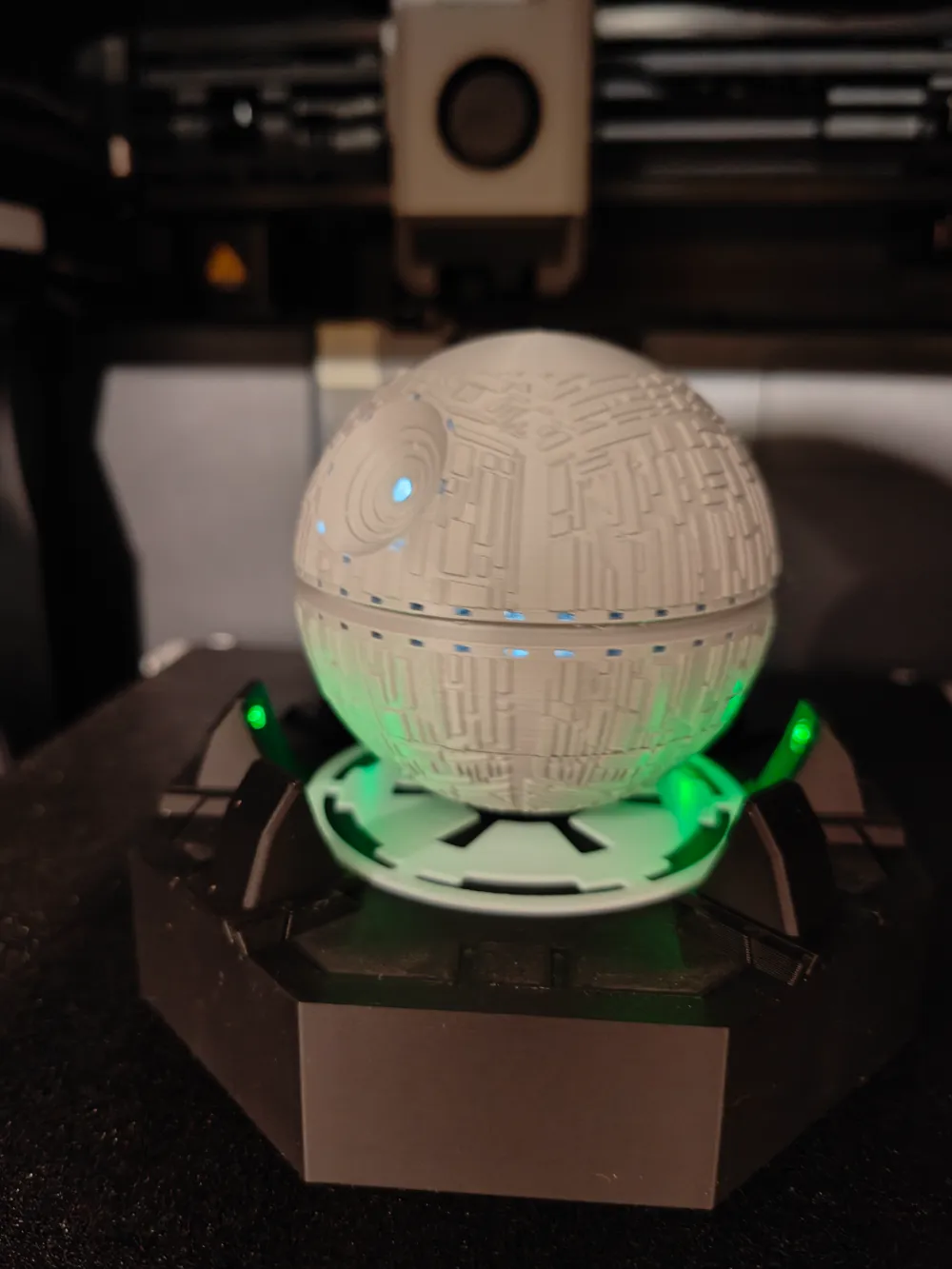 Death Star Maglev model by crabstiks MakerWorld: Download Free 3D Models