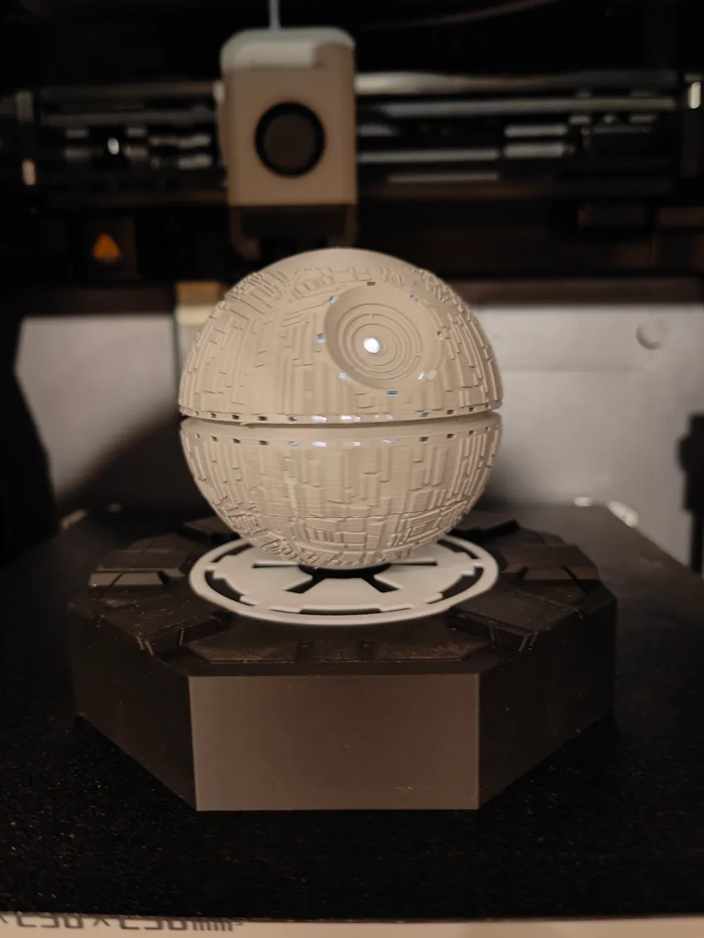 Death Star Maglev model by crabstiks MakerWorld: Download Free 3D Models
