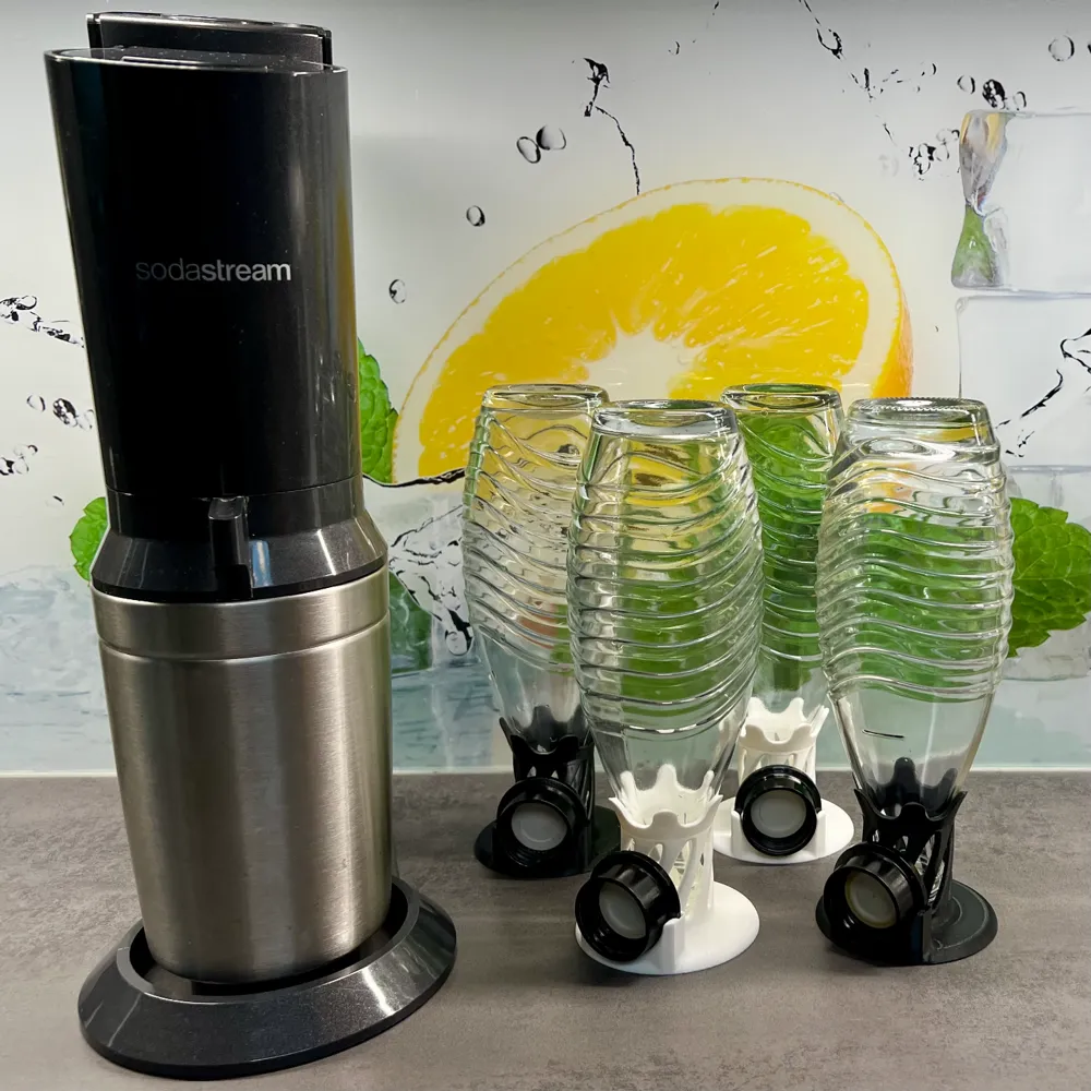 Drainer for Soda Stream Glass Carafes by UTOO3DP - MakerWorld