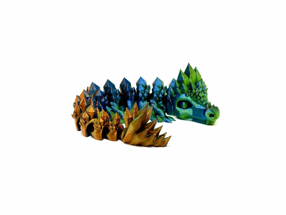 Crystalline Dragon winged and wingless - A1 mini! - Free 3D Print Model ...