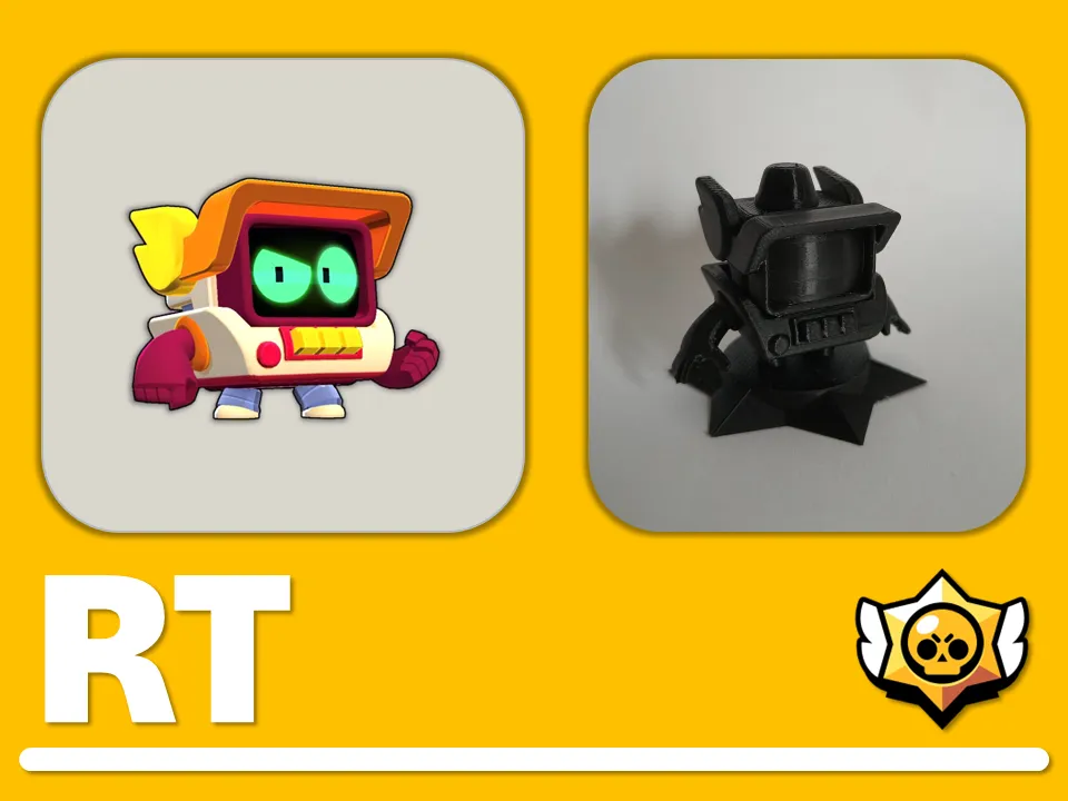 RT brawl stars figurine by MikeS - MakerWorld