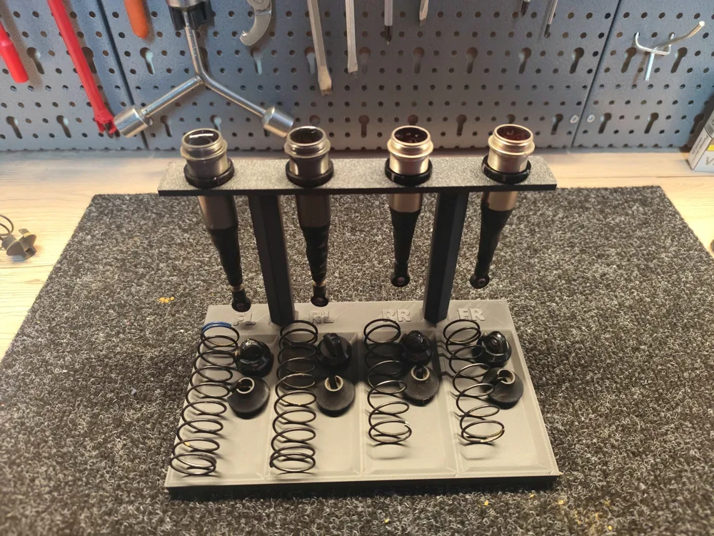1/8 RC Shock Stand by Casadom MakerWorld: Download Free 3D Models