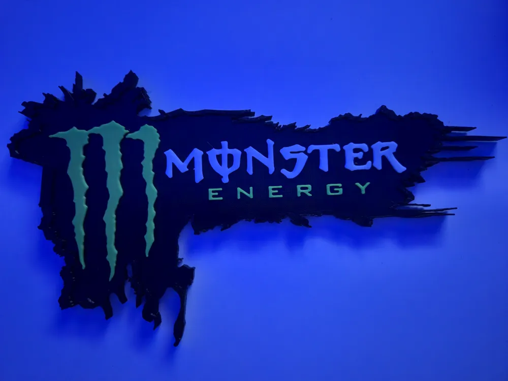 Monster energy magnet - Free 3D Print Model - MakerWorld