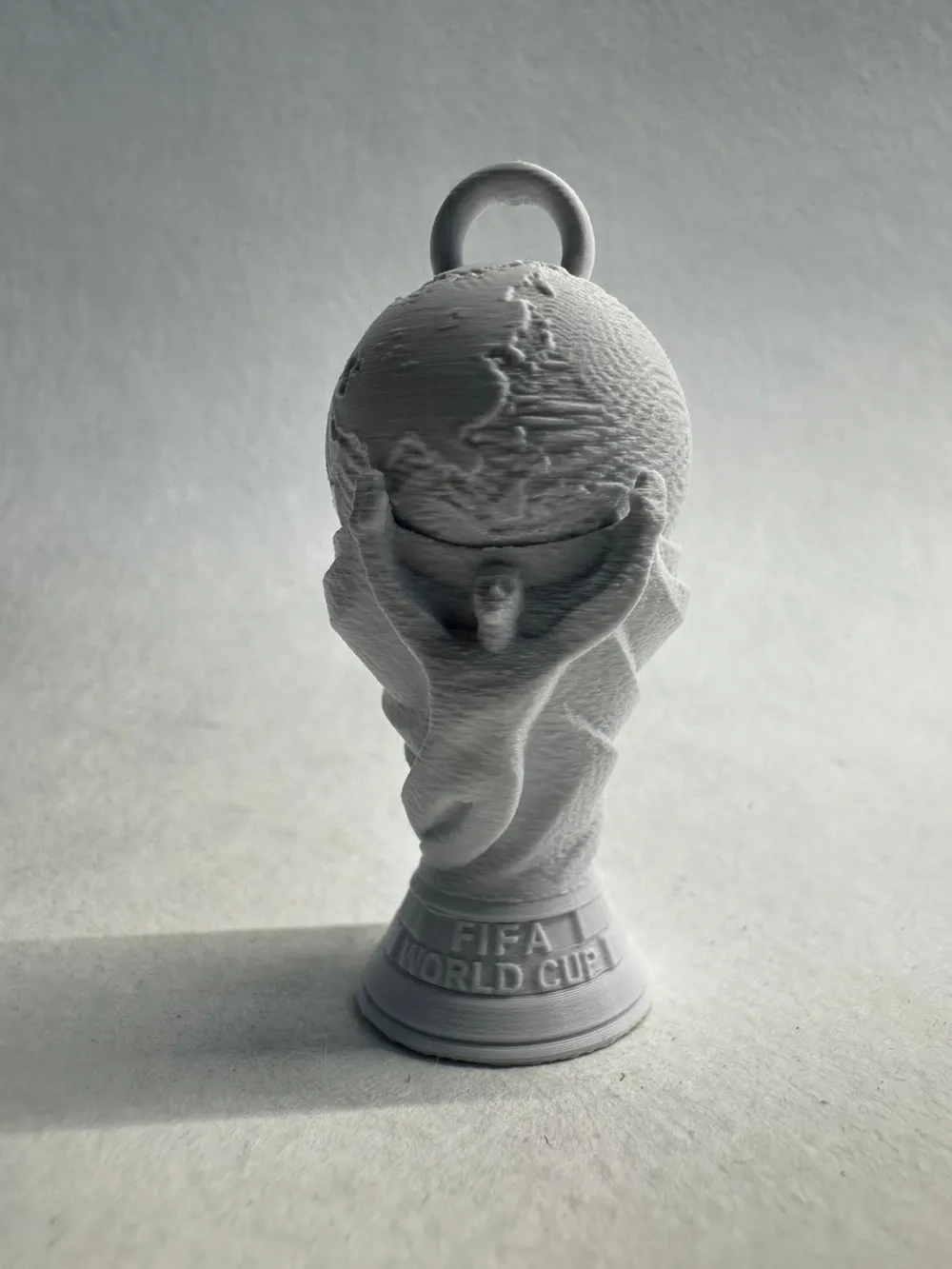 Keychain World Cup Trophy - Free 3D Print Model - MakerWorld
