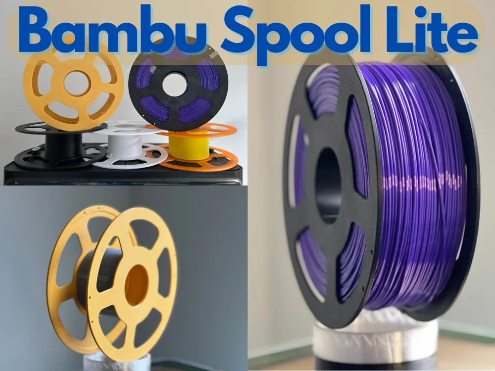 Bambu Spools Lite Remixed by Generic User - MakerWorld