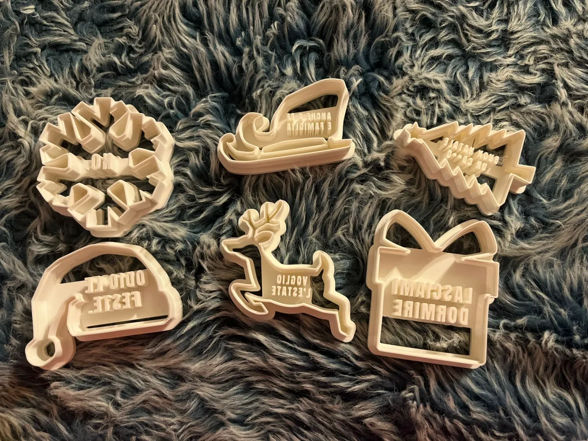 Cute Christmas cookie cutters by billy_1411 MakerWorld: Download Free ...