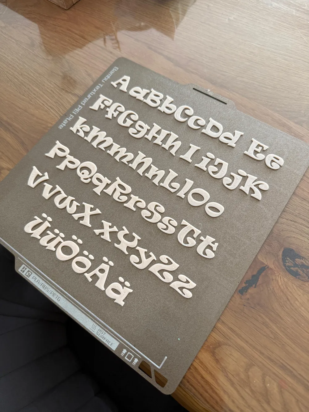 ABC Font Text Letters by Print4me MakerWorld: Download Free 3D Models