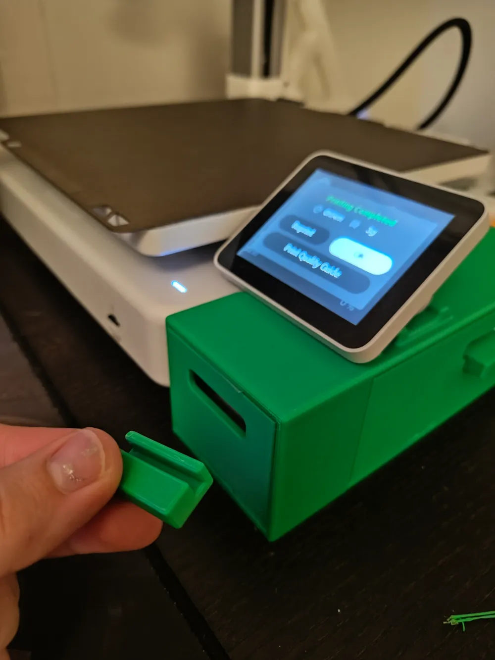 Optional handle for A1 Side Storage V1 and V2 by awes - MakerWorld