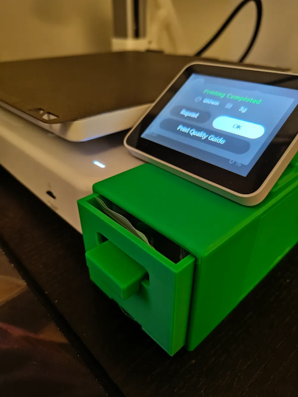 Optional handle for A1 Side Storage V1 and V2 by awes - MakerWorld