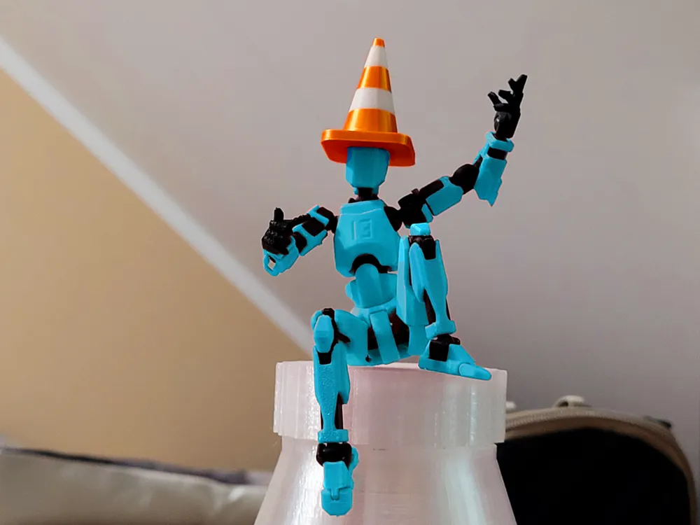 DUMMY 13 road cone hat by Tripo.yt MakerWorld: Download Free 3D Models