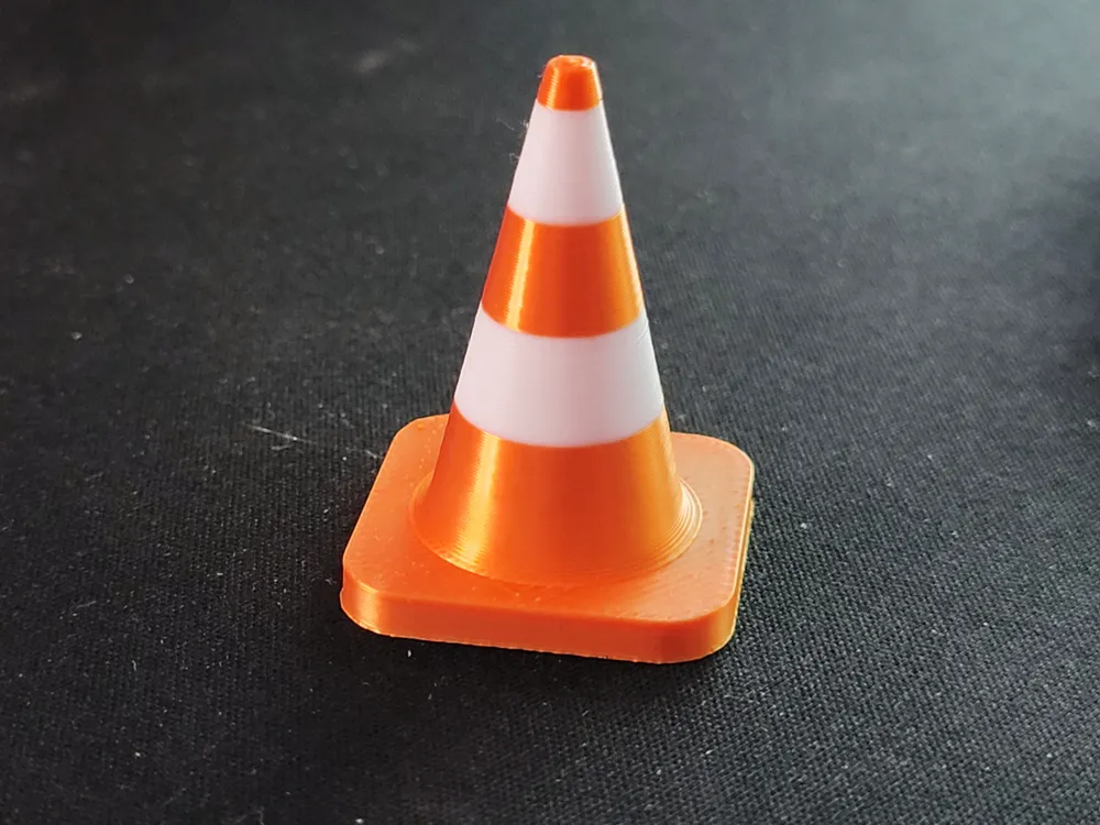 DUMMY 13 road cone hat by Tripo.yt - MakerWorld