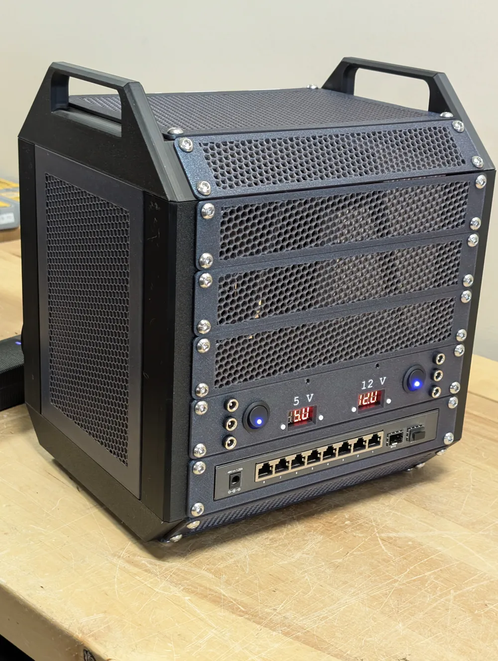 10" Rack Blanks Vented & Solid All Sizes Screw On by ZeroPrint ...