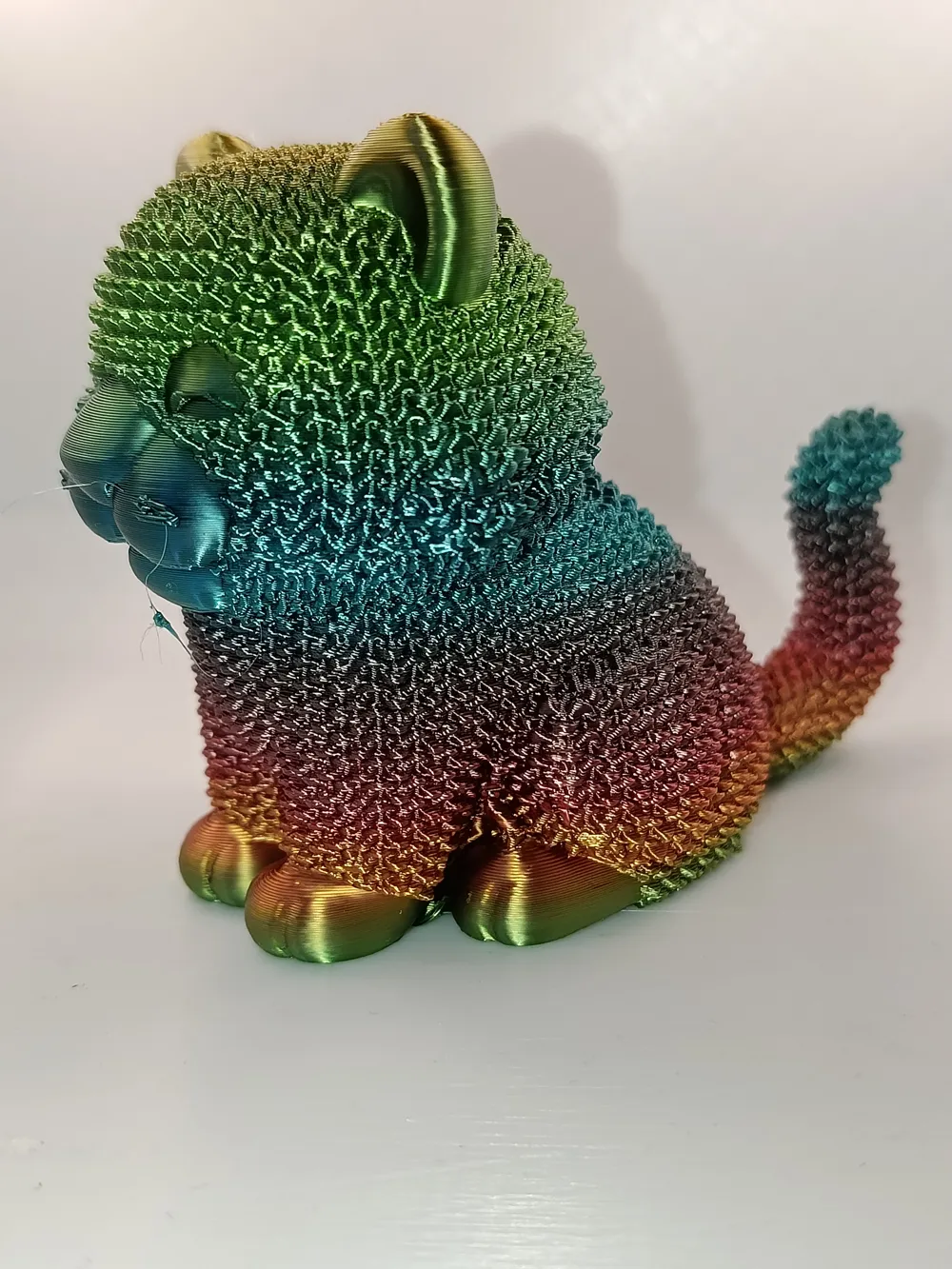 Knitted Tiger v2 - Free 3D Print Model - MakerWorld