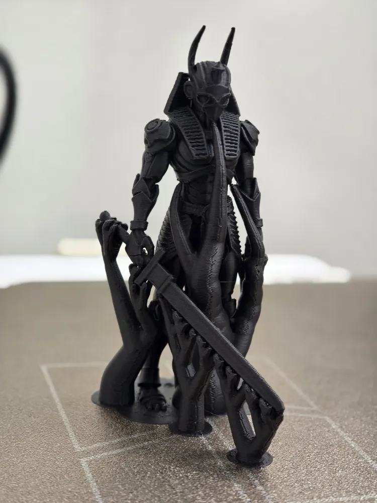 Anubis Blade Sentinel Figurine with Sword by NotR92 MakerWorld ...