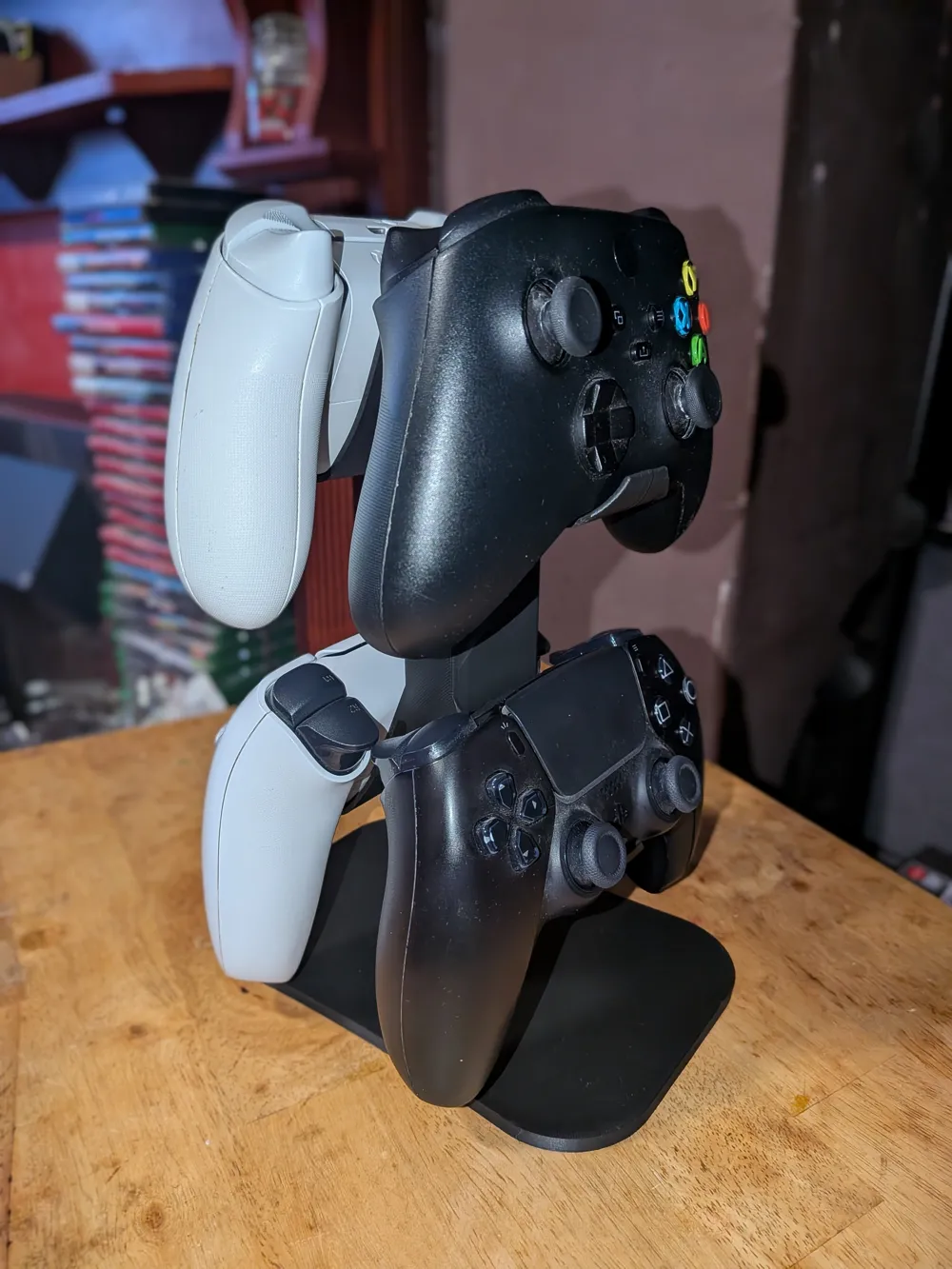 universal PS5 Xbox dual quad controller holder - Free 3D Print Model ...