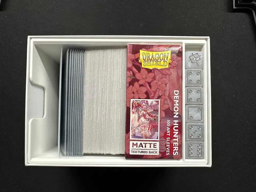 Gundam Card Game Beta Deck Box Insert - Free 3D Print Model - MakerWorld