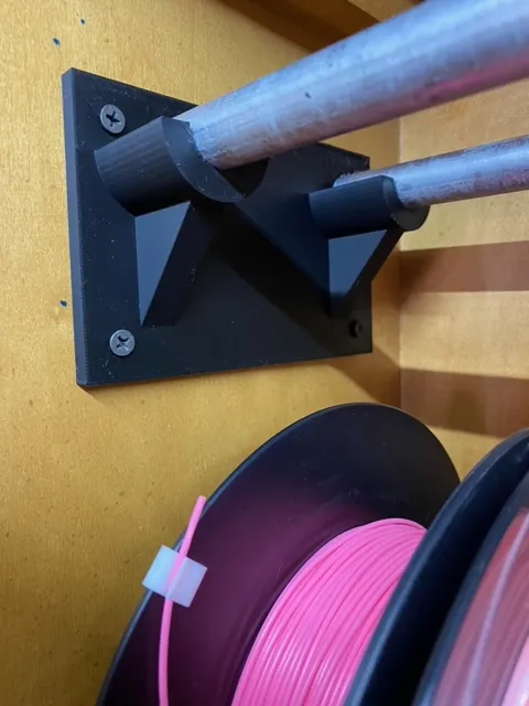 Filament Storage Wall Brackets by MJS8WEB - MakerWorld