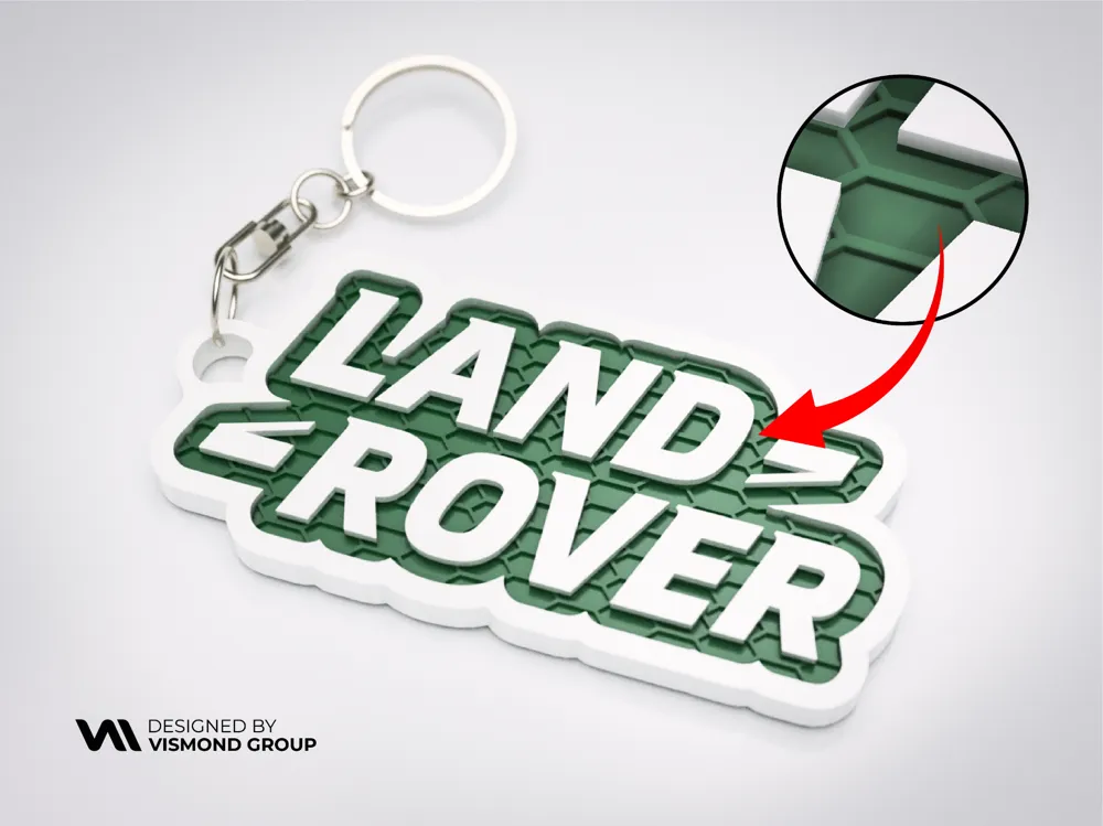 Land Rover Keychain by VISMOND GROUP MakerWorld: Download Free 3D Models