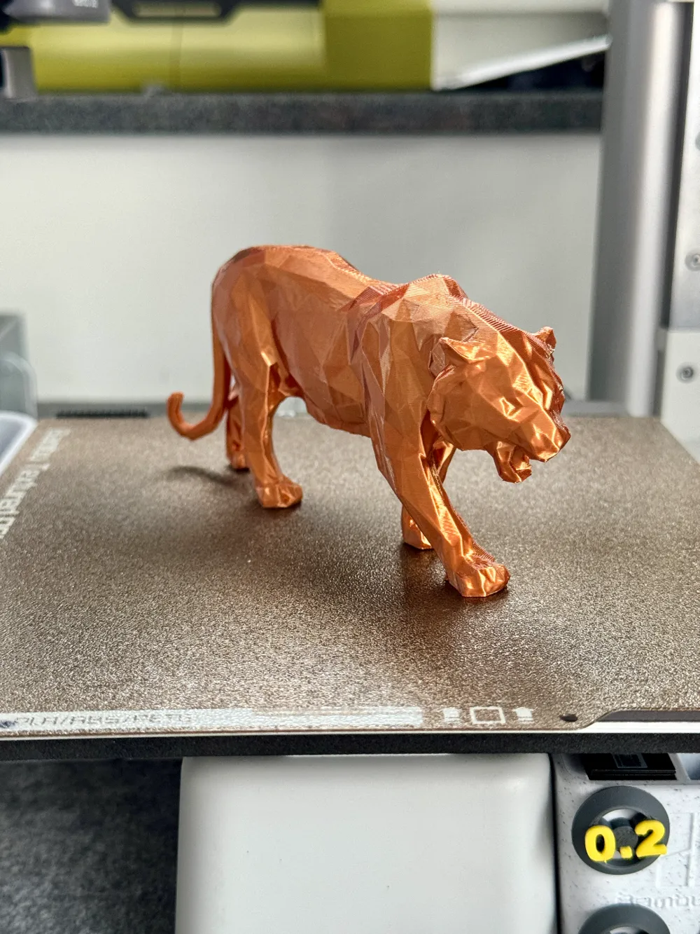 LowPoly Tiger Remixed by PaulBPunkt - MakerWorld