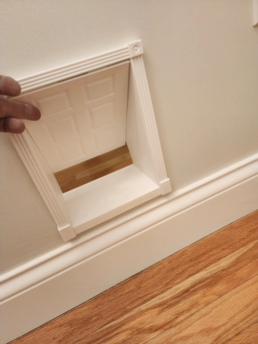custom cat door for interior 2x4 or 2x6 walls. by Jhubbard0071 ...