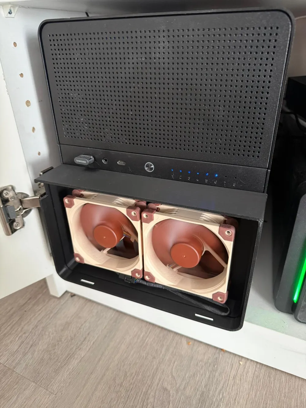 Jonsbo N3 Dual 92mm Front Fan Extension Remixed by HellStormBeast ...