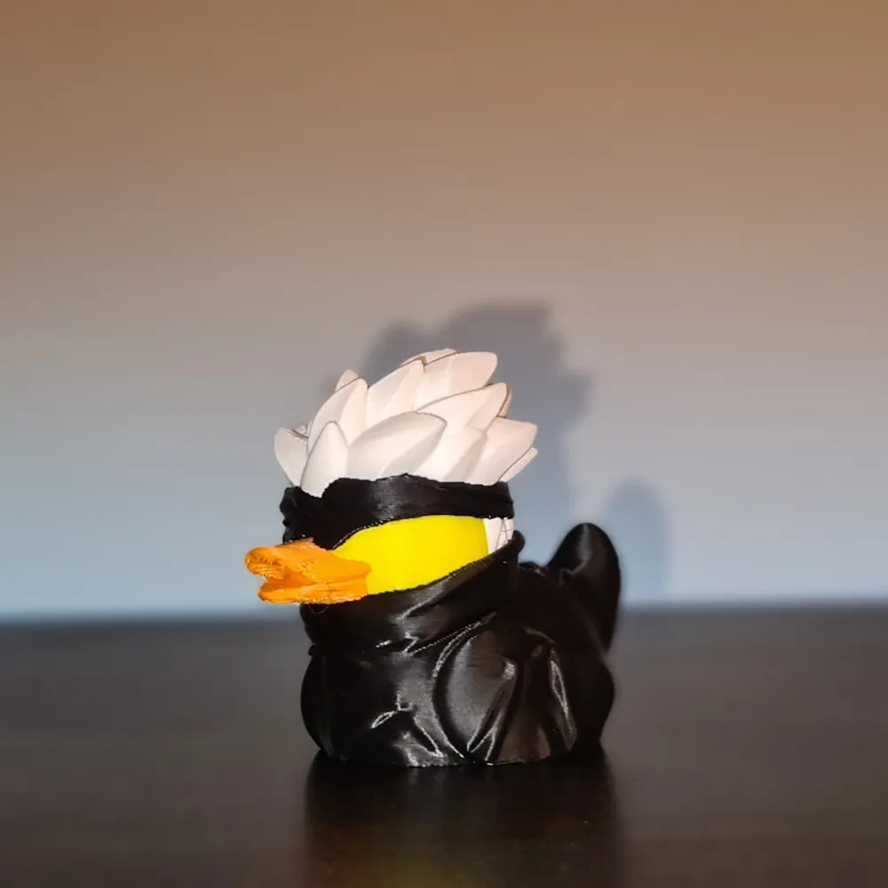 Gojo Duck (Jujutsu Kaisen Satoru Gojo) by Szaszpi - MakerWorld