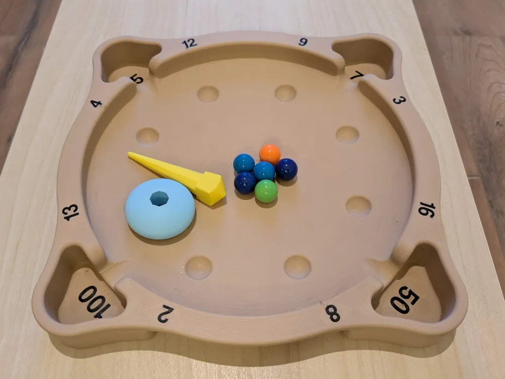 Farmer's Roulette/Virolon spinning top game by Nalrod - MakerWorld