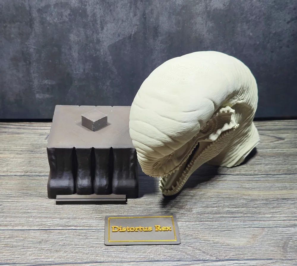 Busto de Distortus Rex Fan Art Jurassic World por sh85_Printing ...