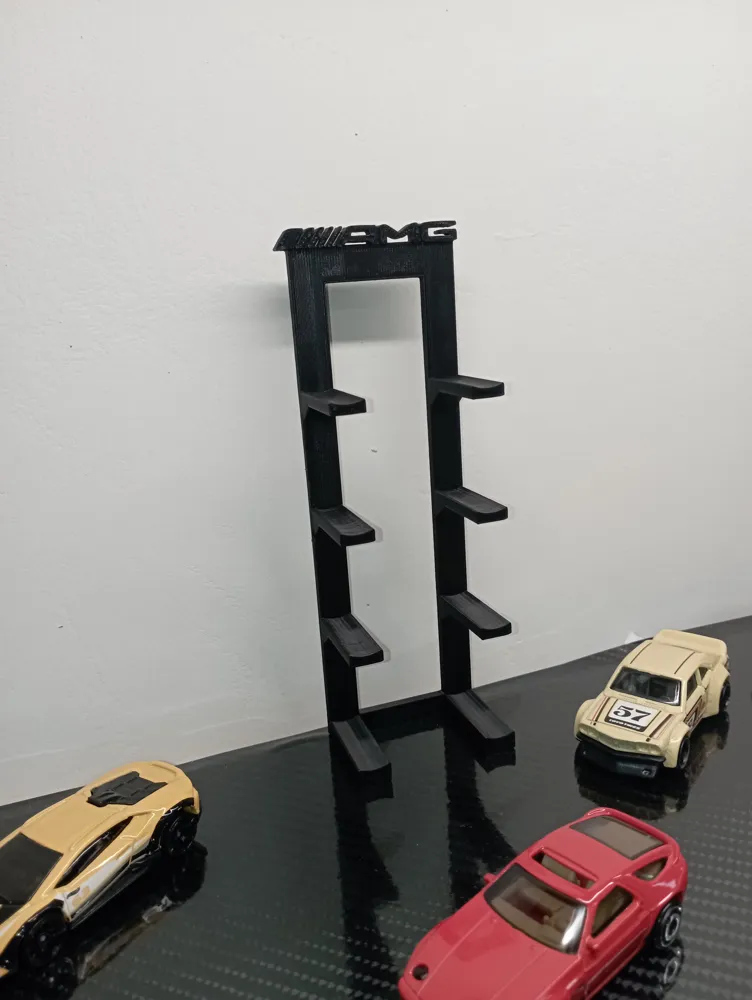 1 64 hotwheels display amg logo - Free 3D Print Model - MakerWorld