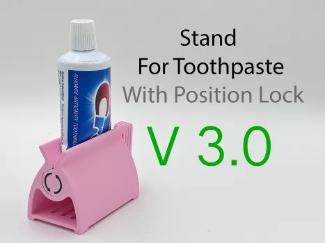 Toothpaste Stand by Turtles - MakerWorld