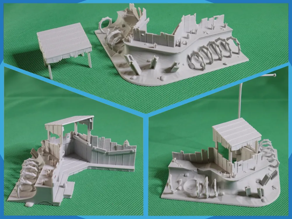 Modular Trench System, Set B, 10cm Core Pieces by The Terrain Atelier ...