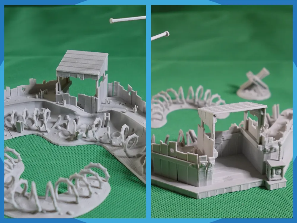 Modular Trench System, Set B, 10cm Core Pieces by The Terrain Atelier ...
