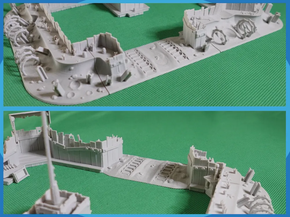 Modular Trench System, Set B, 10cm Core Pieces by The Terrain Atelier ...