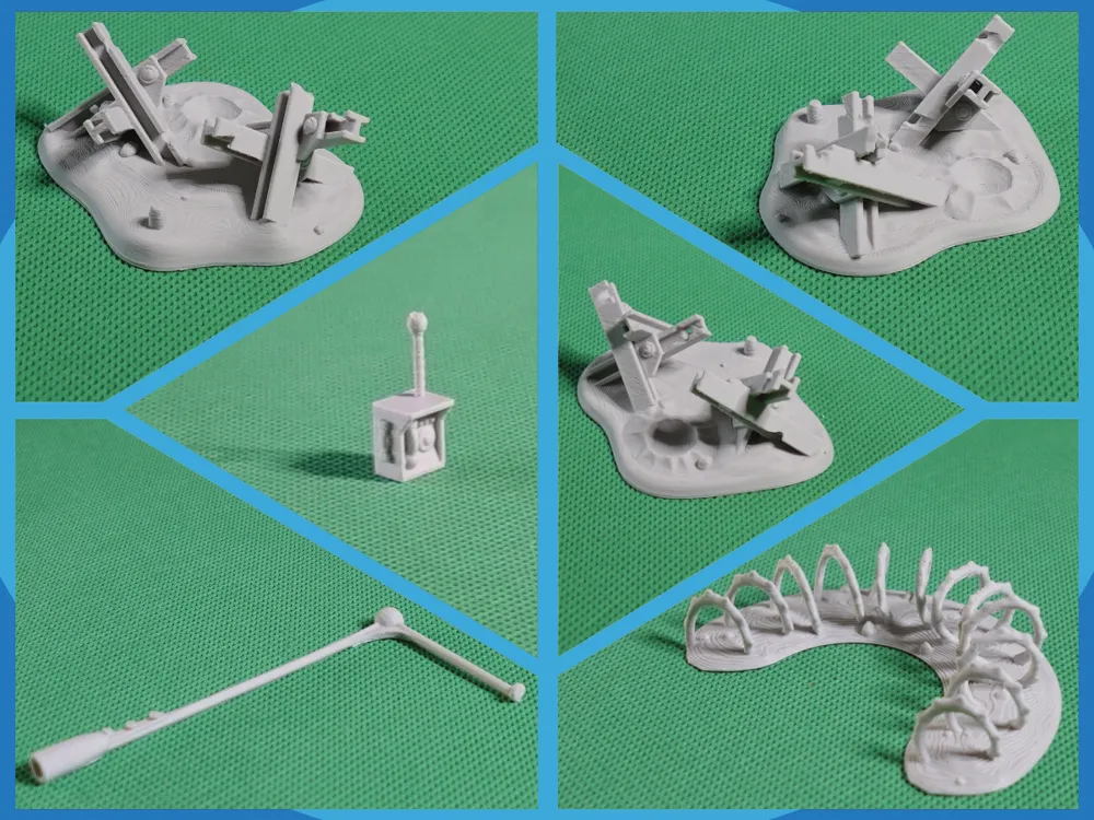Modular Trench System, Set B, 10cm Core Pieces by The Terrain Atelier ...
