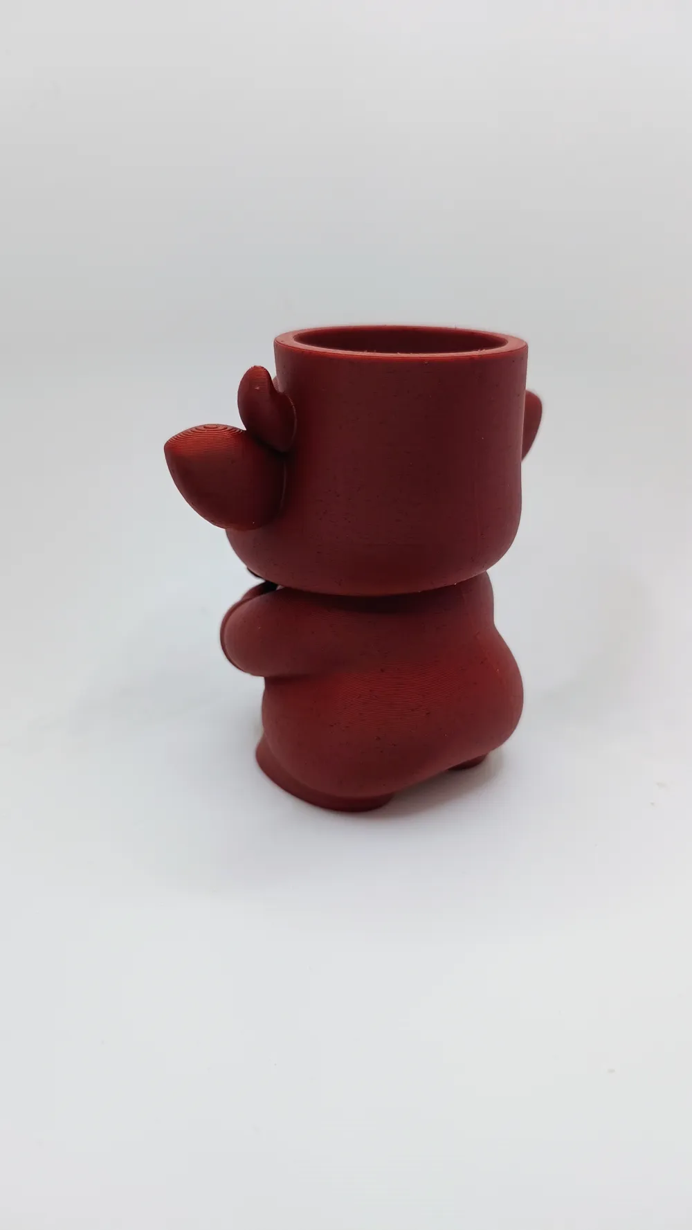 Heartfelt Flower Cow Planter - Free 3D Print Model - MakerWorld
