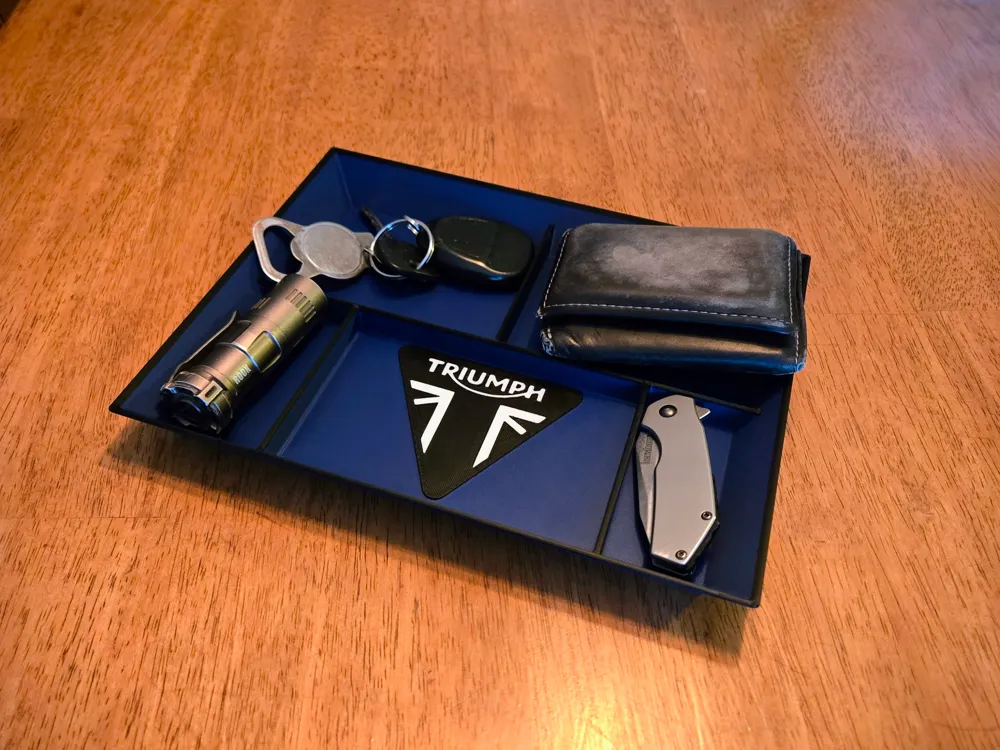 Triumph Motorcycles EDC Dump Tray by ChopperOriginals MakerWorld ...