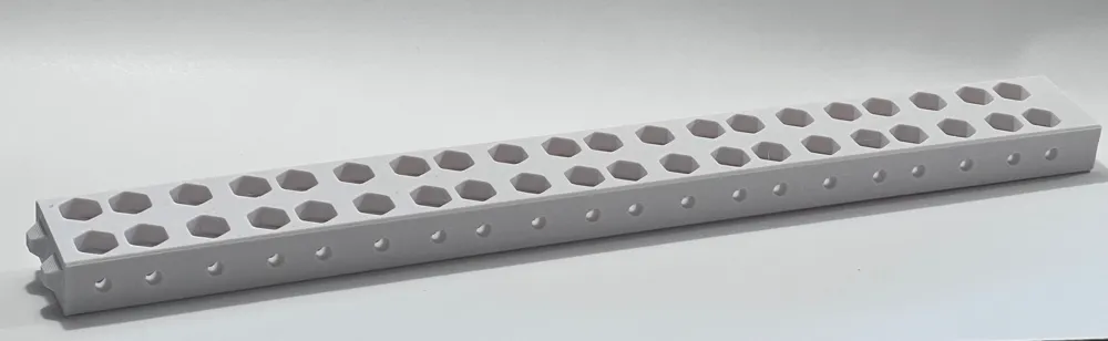 Parametric Rail for 10" Mini Rack by MartijnMakerWorld: Download Free ...