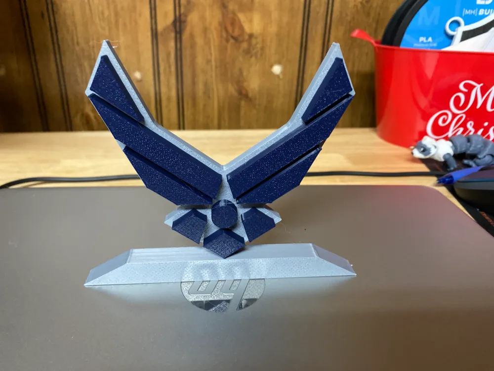 USAF Logo Desk Display by Citadel83 MakerWorld: Download Free 3D Models