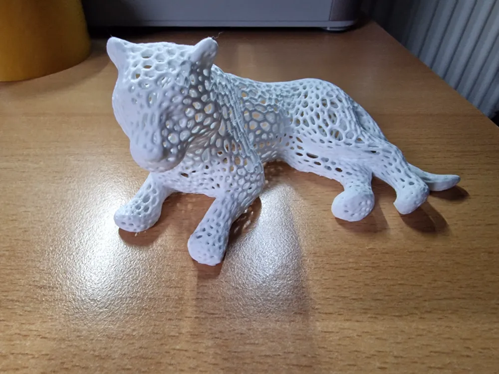 Voronoi lying tiger Remixed by mkersjes MakerWorld: Download Free 3D Models Voronoi lying tiger Remixed by mkersjes MakerWorld: Download Free 3D Models